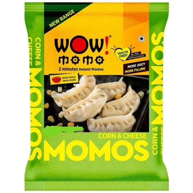 WOW CORN & CHEESE MOMOS 10Pcs – New Frosty's